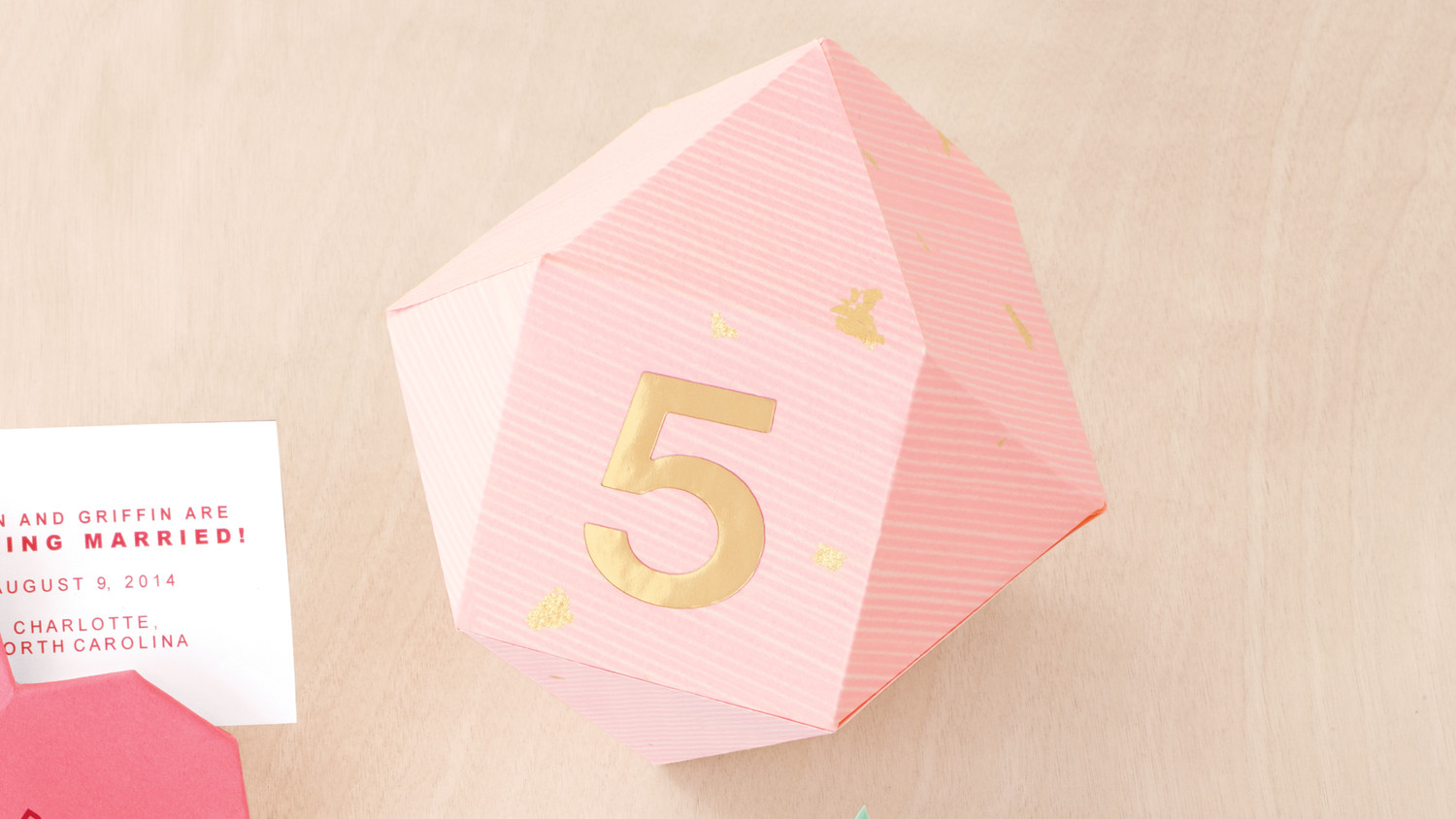 Origami Table Numbers | Martha Stewart Weddings