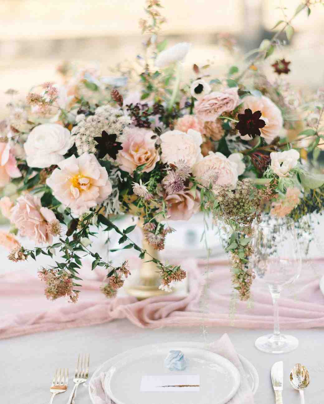 38 Pink Wedding Centerpieces We Love | Martha Stewart Weddings