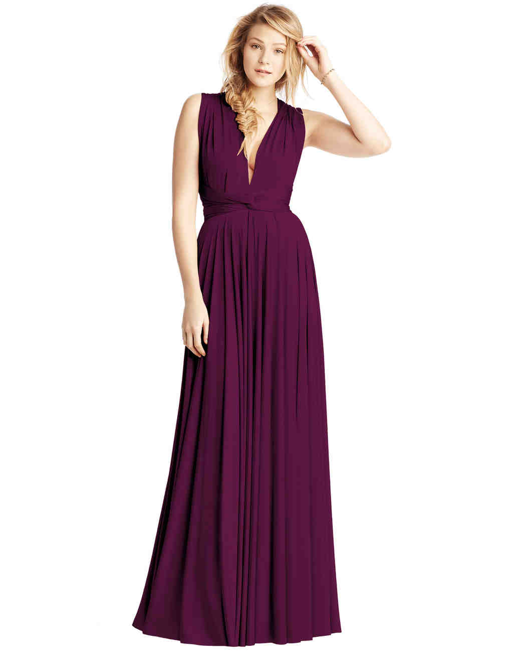 Purple Bridesmaid Dresses Martha Stewart Weddings