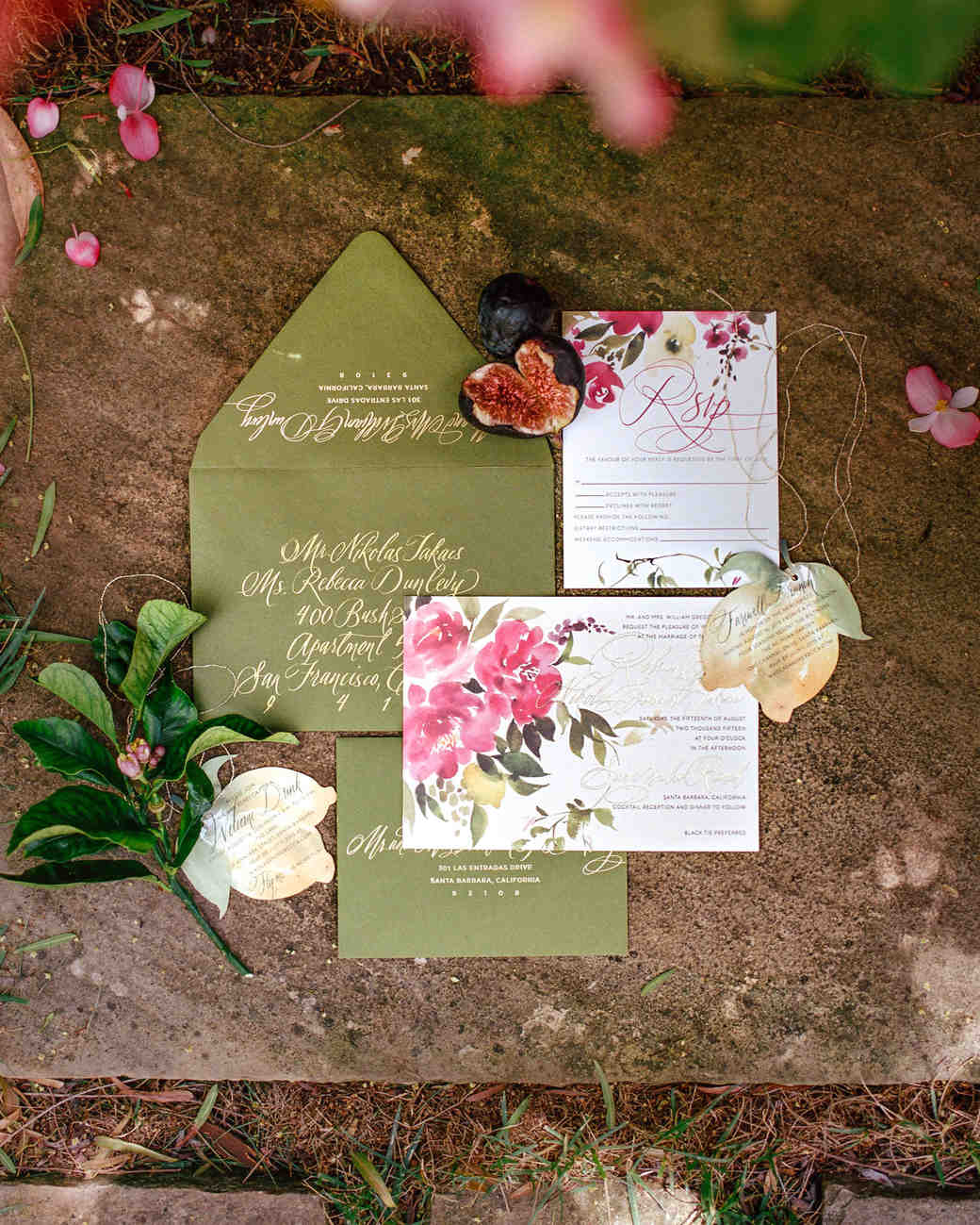 The Freshest Spring Wedding Invitations | Martha Stewart Weddings
